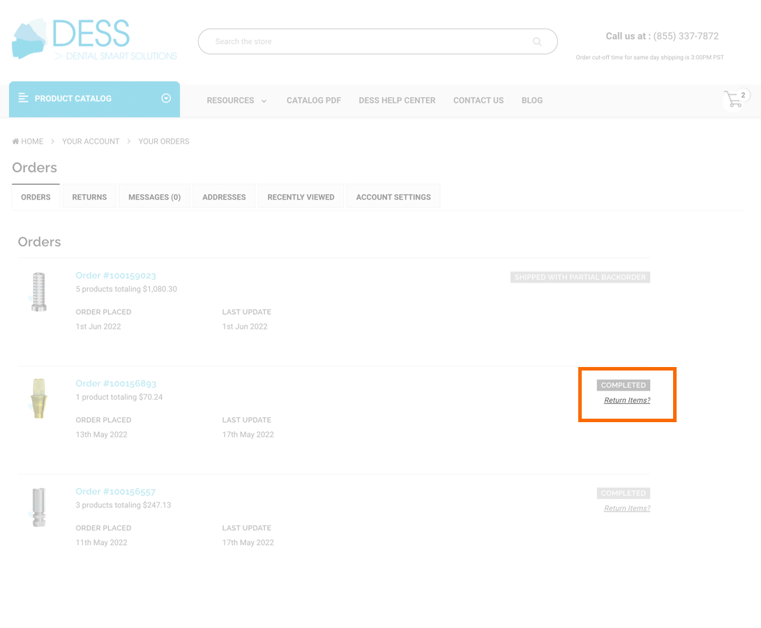 How do I return products?